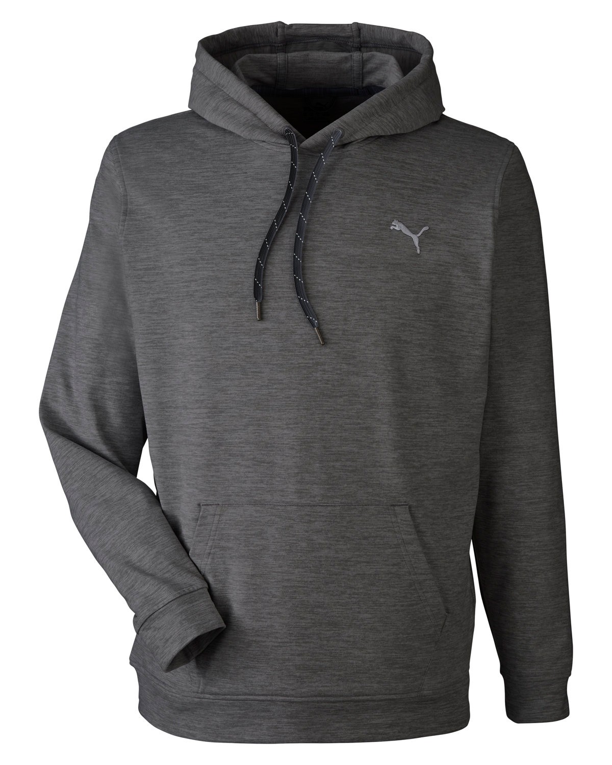 Custom Puma Golf Men's Cloudspun Progress Hooded Sweatshirt - Coastal Reign