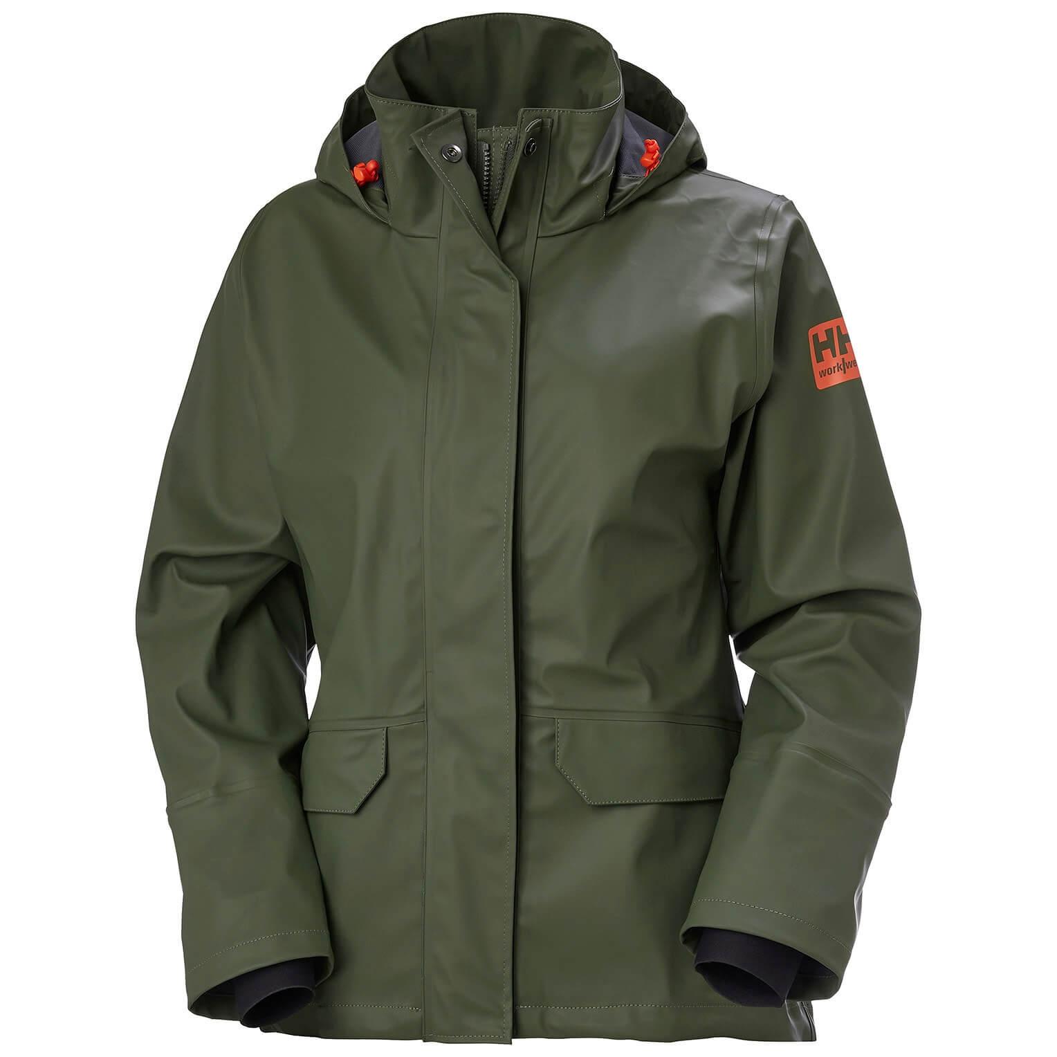 Custom Helly Hansen Women's Luna Rain Jacket - Coastal Reign