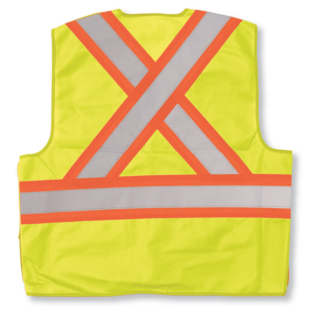 Custom Big K 100 Polyester Safety Vest - Coastal Reign