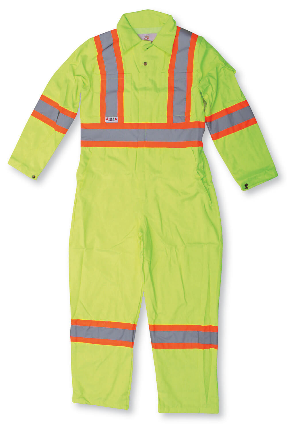 Custom Big K Hi Vis Traffic Safety Coverall - Coastal Reign