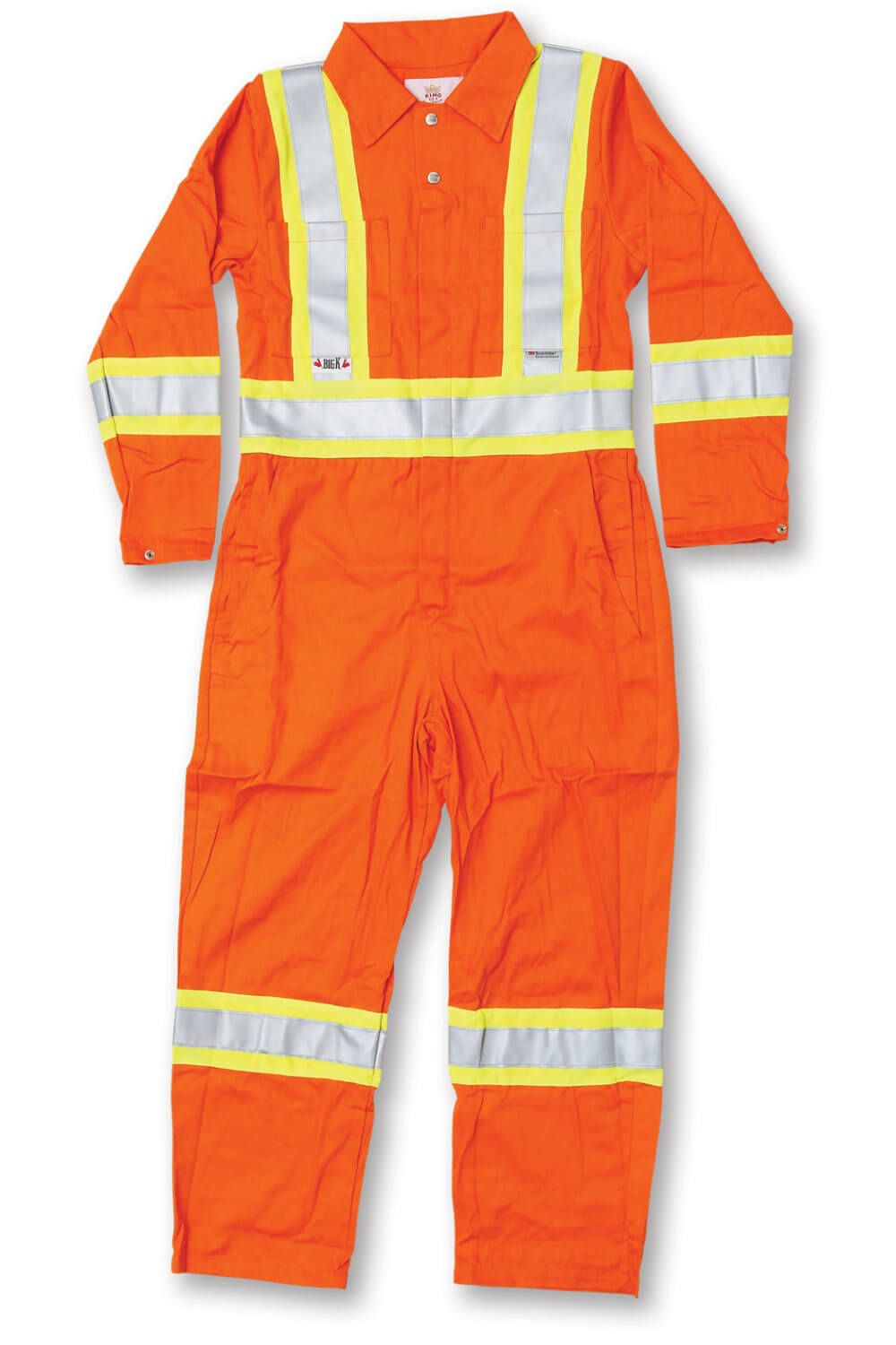 Custom Big K 100 Percent Cotton Safety Coverall - Coastal Reign