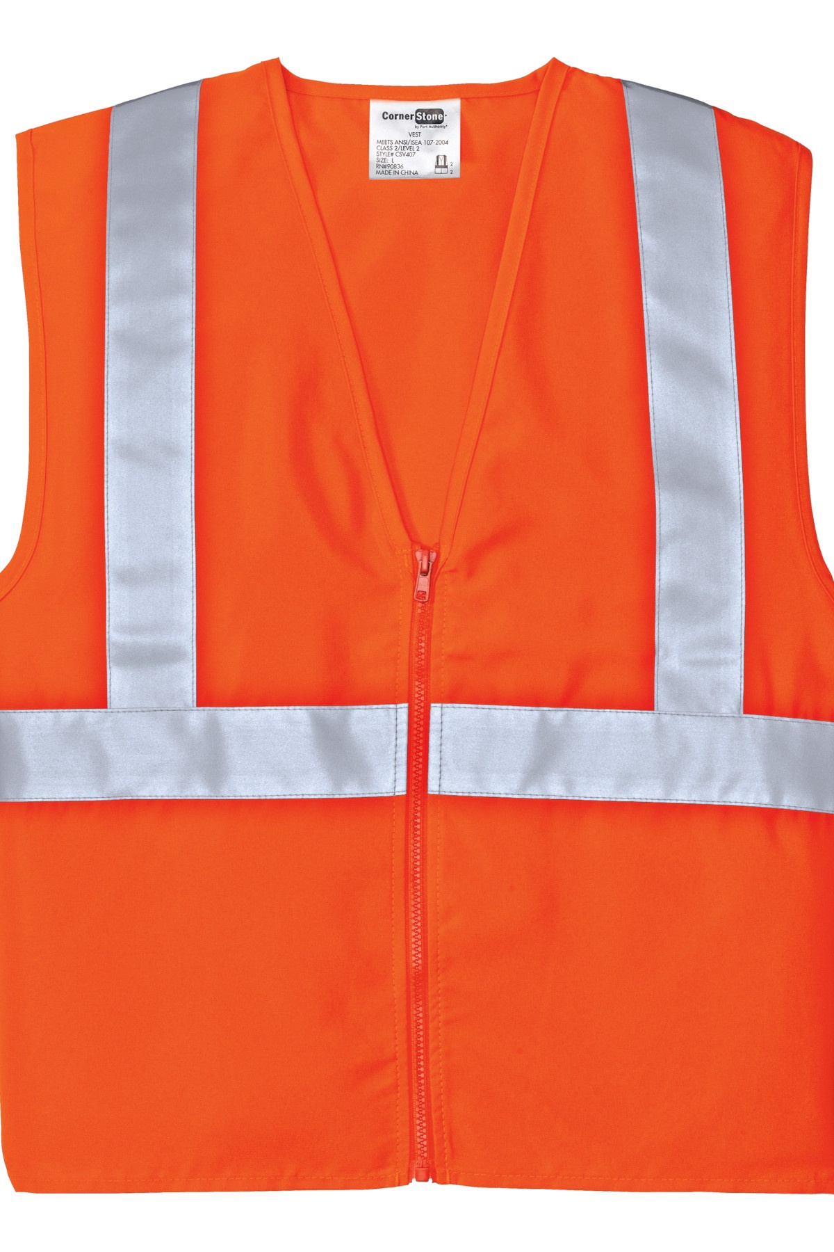 Custom Corner Stone Safety Vests | Coastal Reign