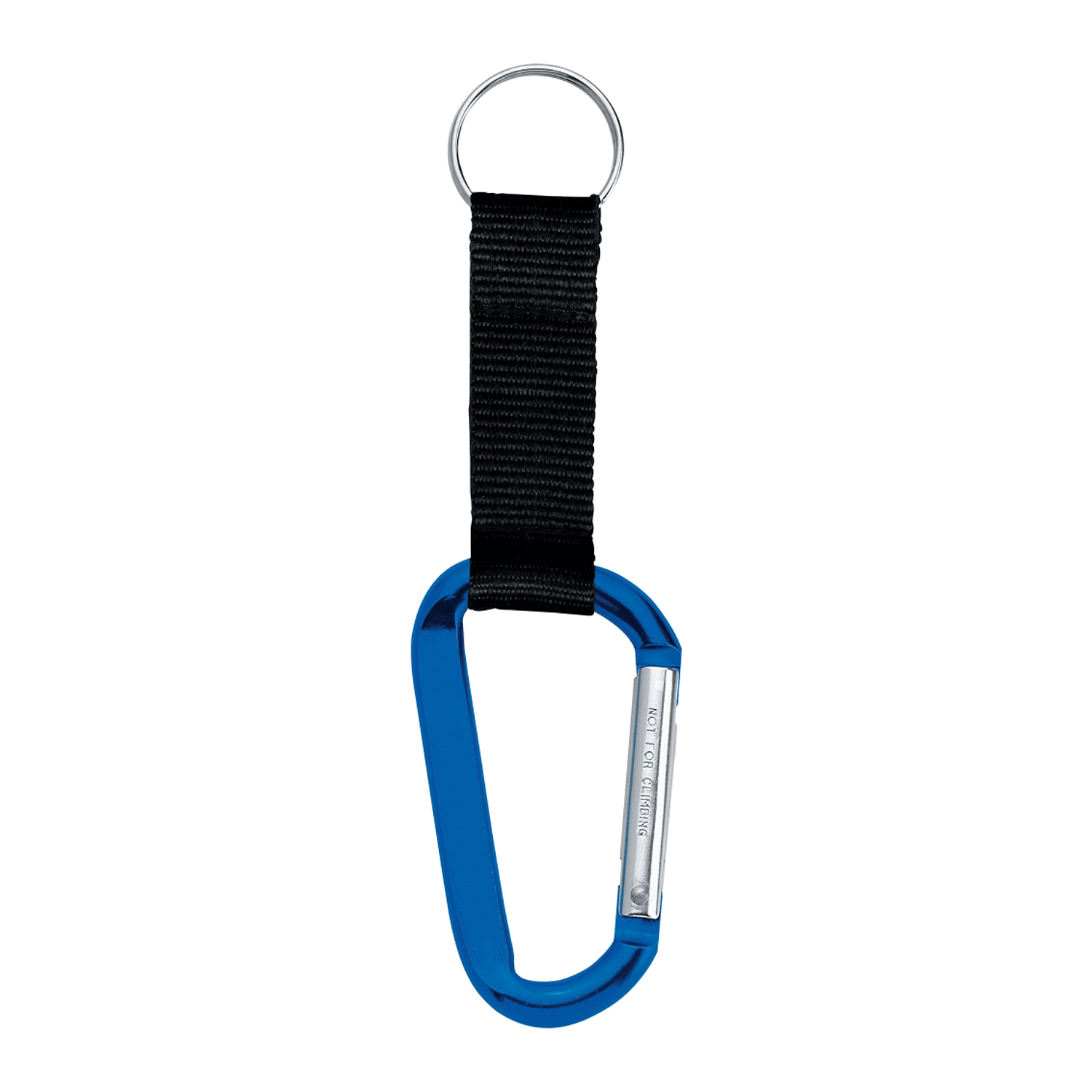 Custom Large Carabiner Key Ring - Coastal Reign