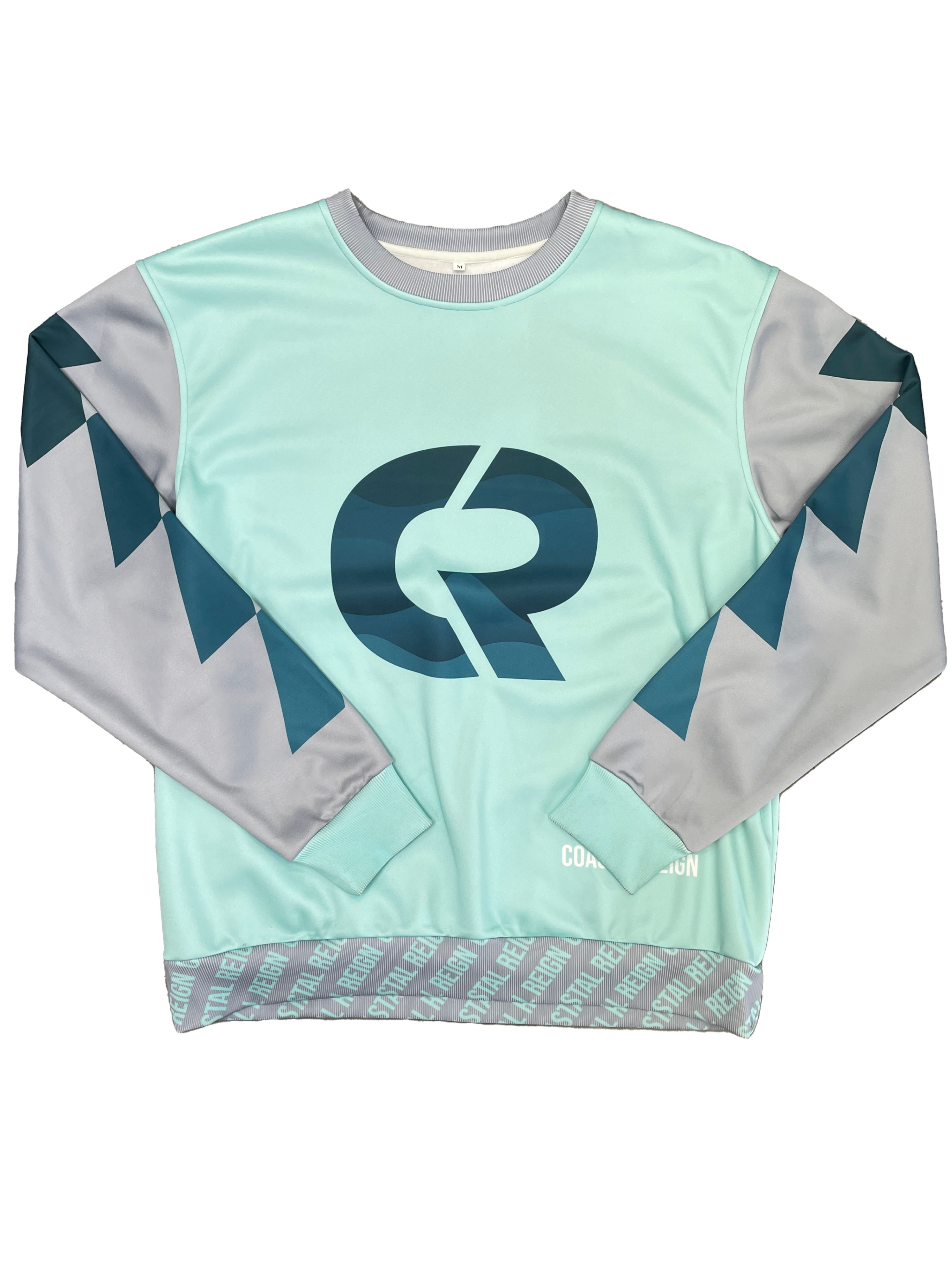 Custom Sublimated Crewneck Sweatshirt - Coastal Reign